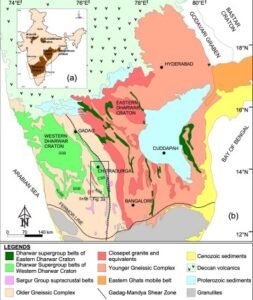 The Dharwar Craton: Geological Significance, Structure, and Economic ...