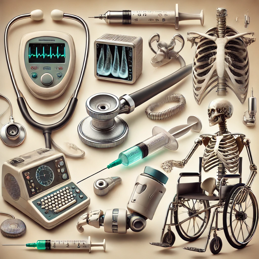 प्रमुख चिकित्सा संबंधी आविष्कार (Famous Medical Inventions)