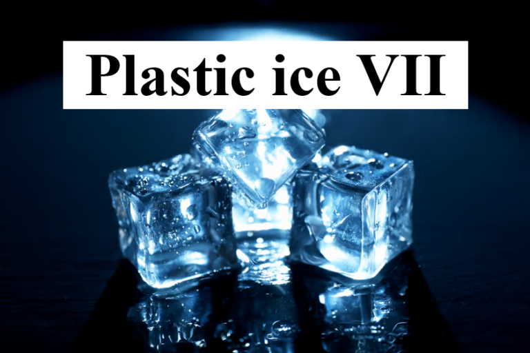 What is Plastic Ice VII? Why is it Called Plastic Ice? Is there plastic ...
